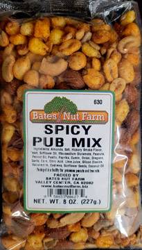 Spicy Pub Mix 8 oz. – Bates Nut Farm