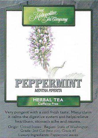 Peppermint Herbal Tea – Bates Nut Farm
